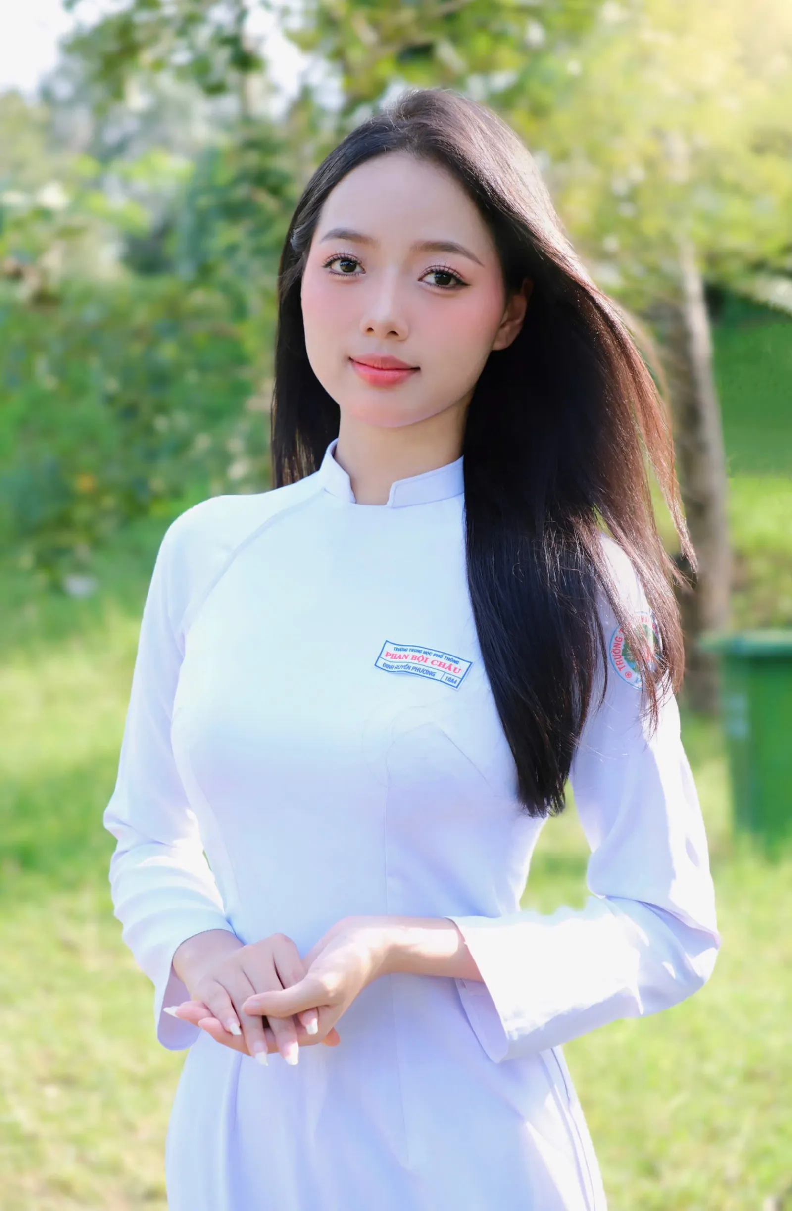 BÌNH CHỌN NỮ SINH ĐƯỢC YÊU THÍCH NHẤT - HỘI THI ' NỮ SINH DUYÊN DÁNG - TÀI NĂNG ' TRƯỜNG THPT ...